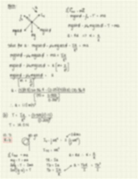 SOLUTION Moment Of Inertia Physics Practice Problems Studypool