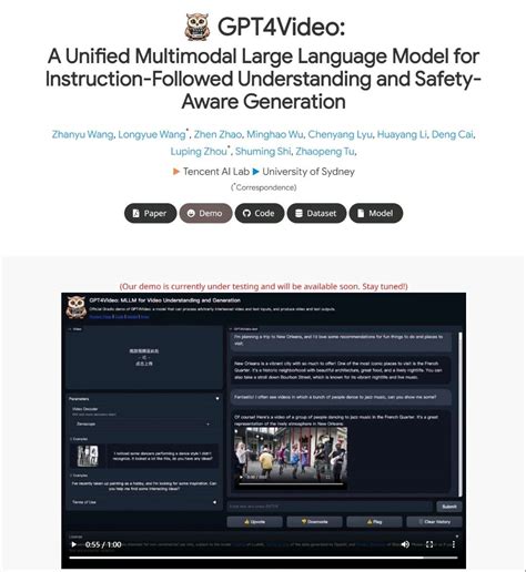 Bhaskara Reddy Sannapureddy on LinkedIn: GPT4Video: A Unified Multimodal Large Language Model for…