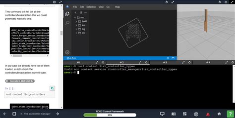 Error Of Server For Controllers Not Being Reached Ros2 Control