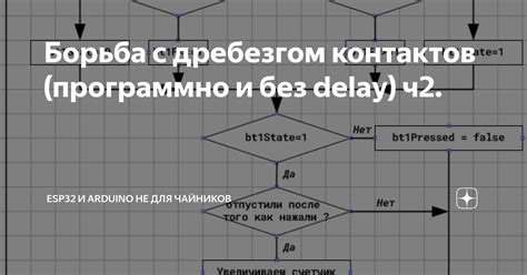 Борьба с дребезгом контактов программно и без Delay ч2 Электроника Esp32 Arduino Дзен