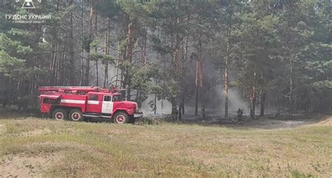 Спалахнули пожежі у лісах Харківщини через обстріли окупантів РЕДПОСТ