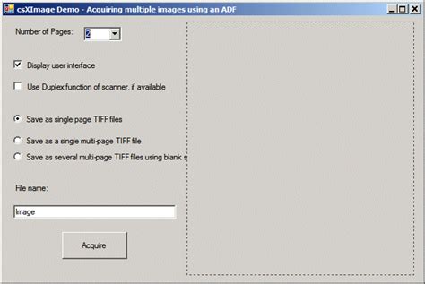Using A Scanner With An Automatic Document Feeder Adf From C The Csximage Adf Demo Explained