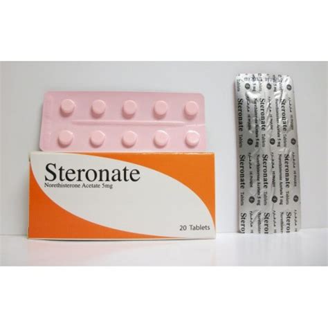 Steronate To Treat Irregular Menstrual Cycles And To Disease