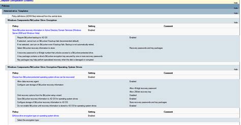 Cant Import Bitlocker Keys Into Ad If It Was Manually Setup Software And Applications