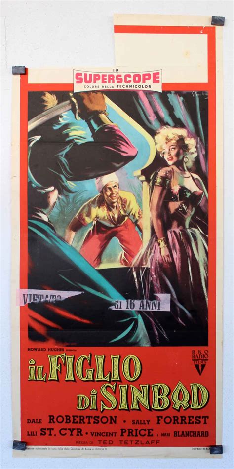 Sally Forrest Hijo De Simbad Son Of Sinbad 1955 Directed By Ted