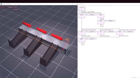 Sorting Station Simulation That I Created Using The Powerful