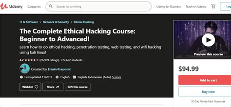 Top BEST Ethical Hacking Courses For Beginners ONLINE