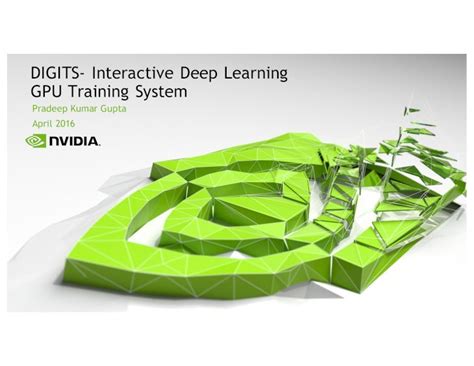 Pdf Digits Interactive Deep Learning Gpu Training System · Digits