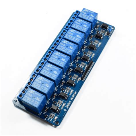 Módulo Relé 5V de 8 canales Edubotics Módulo Relé 5V de 8 canales Edubotics