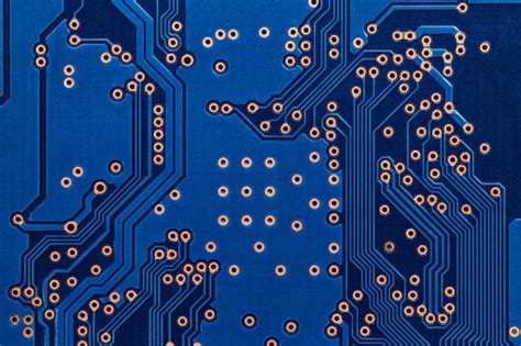 Premium Photo Electronic Circuit Board Close Up High Tech Technology