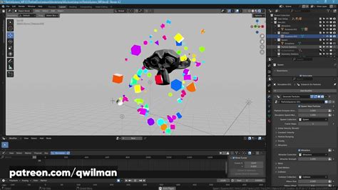 Stylized Particle FX Physics System Works In Progress Blender Artists Community