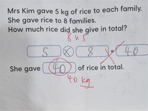 Trending Primary 3 Mathematics Question With Right Answer Marked