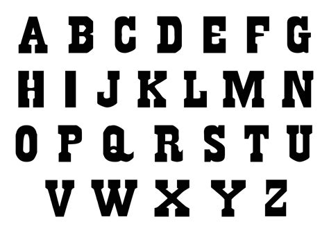 Large Font Letters To Print Large Letters Printable Dykot