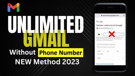 How To Create Unlimited Gmail Account Without Phone Number Verification Unlimited Gmail Trick