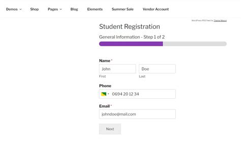 how to create a wordpress multi step forms wpcred