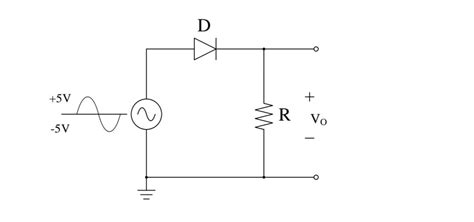Solved Draw The Input Voltage And Output Voltage Of The Chegg Com