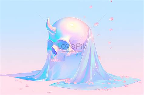 만화 두개골 머리 일러스트 무료 다운로드 Lovepik