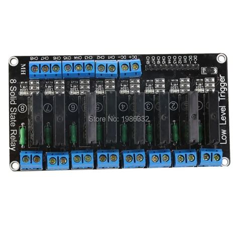 WS V Channel SSR G MB P Solid State Relay Low Level Signal Trigger Relay Module V A