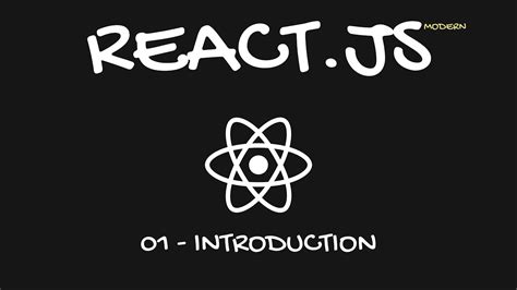 Modern React Js Course In Arabic Introduction YouTube