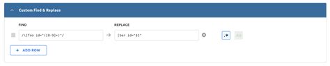 Find Replace Fields