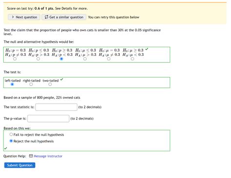 Solved I have already gotten most of this question right. I | Chegg.com