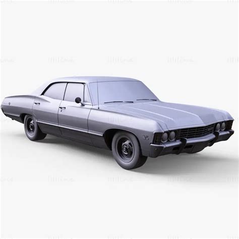 Chevrolet Impala 1967 3d Model