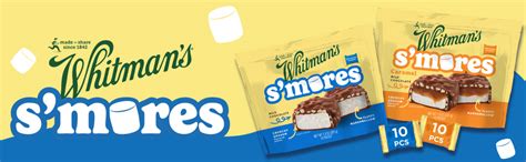 Whitmans Smores Caramel Milk Chocolate Candy Bag 73