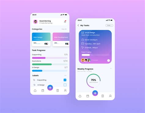 Task Management App Design On Behance