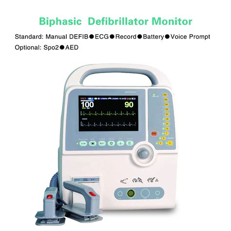 Biphasic Veterinary Defibrillator Monitor