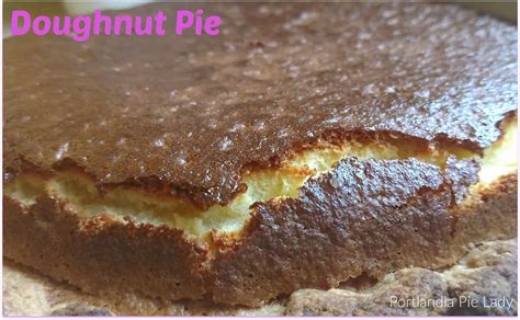 Doughnut Pie Portlandia Pie Lady