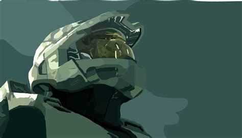 Master Chief Vector Potrait By Theargoninja On Deviantart