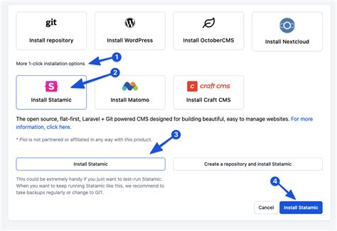 How Do I Install Statamic Server Management Tool