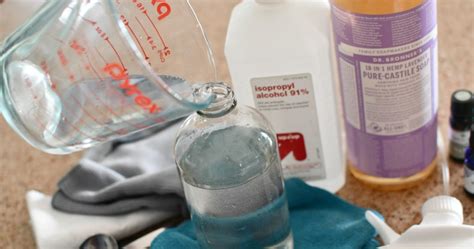 Easy Diy Granite Countertop Cleaner Spray Works On Quartz Too