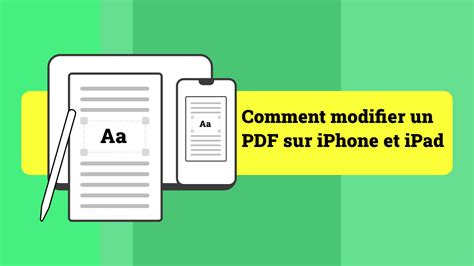 La meilleure méthode pour modifier un PDF sur iPhone UPDF