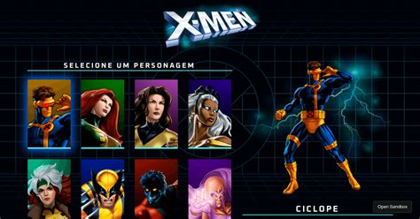 Character Selector Codesandbox