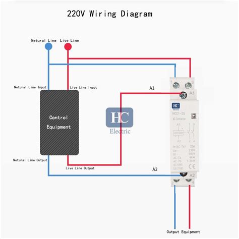20a 2no 2p Household Ac 220v Din Rail Modular Contactors