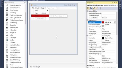 Menustrip And Web Browser In C YouTube