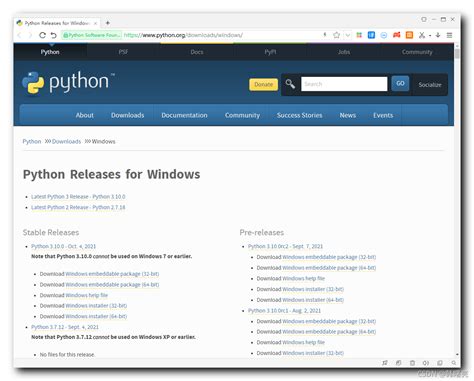【开发环境】windows 中安装 Python 各个版本 下载 Python 各版本 Sdk 安装 Python 云社区 华为云