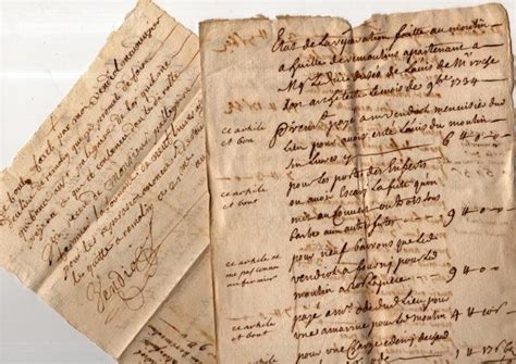 Papiers Divers By Duc Duzès Manuscript Paper Collectible