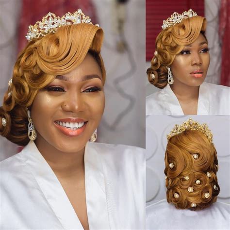 Nigerian Bridal Hairstyles