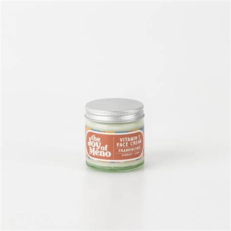 Vitamin E Face Cream Frankincense Menopause Wellbeing 60ml Prior Shop