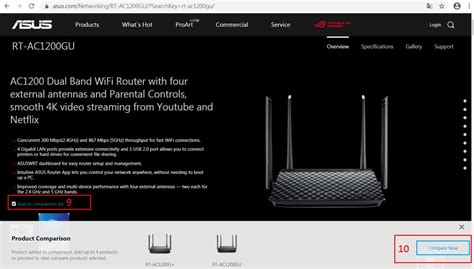 Specification How To Compare The Specifications Of Asus Wireless Router Models Official