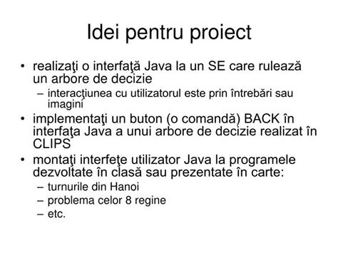 PPT Idei Pentru Proiect PowerPoint Presentation Free Download ID 4161219