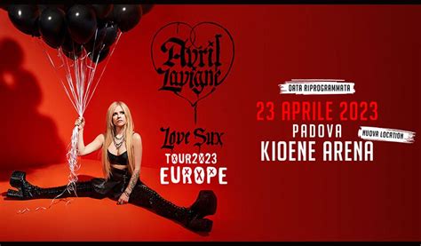 Avril Lavigne Love Sux Tour 2023 Europe Il Blog Di Abano It