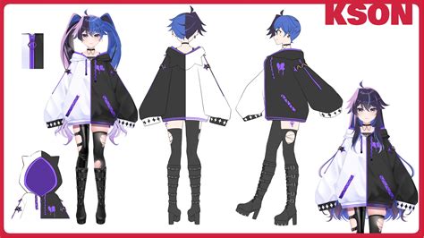 Isuka Kson Kson Goth Vshojo Black Footwear Absurdres Highres