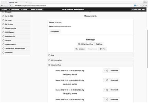 NEDM Interface