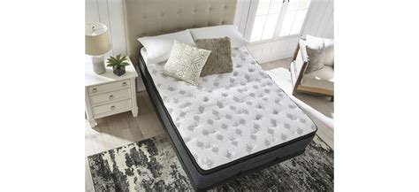 ashley sleep align plush euro top with memory foam mattress raymour