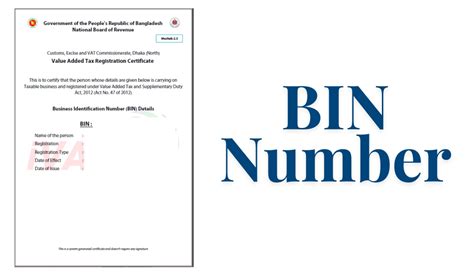 How To Get A Bin Number In Bangladesh Legal Advice Bd