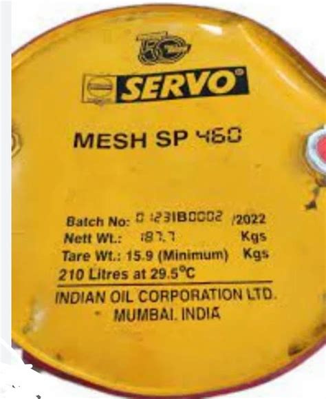 Servo Mesh Sp 460 Unit Pack Size Barrel Of 210 Litre At ₹ 152litre