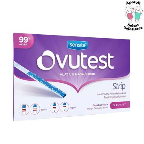 Jual Test Pack Ovutest Strip Alat Uji Masa Subur Tes Kehamilan Di Seller Apotek Sehat Jual Test Pack Ovutest Strip Alat Uji Masa Subur Tes Kehamilan Di Seller Apotek Sehat